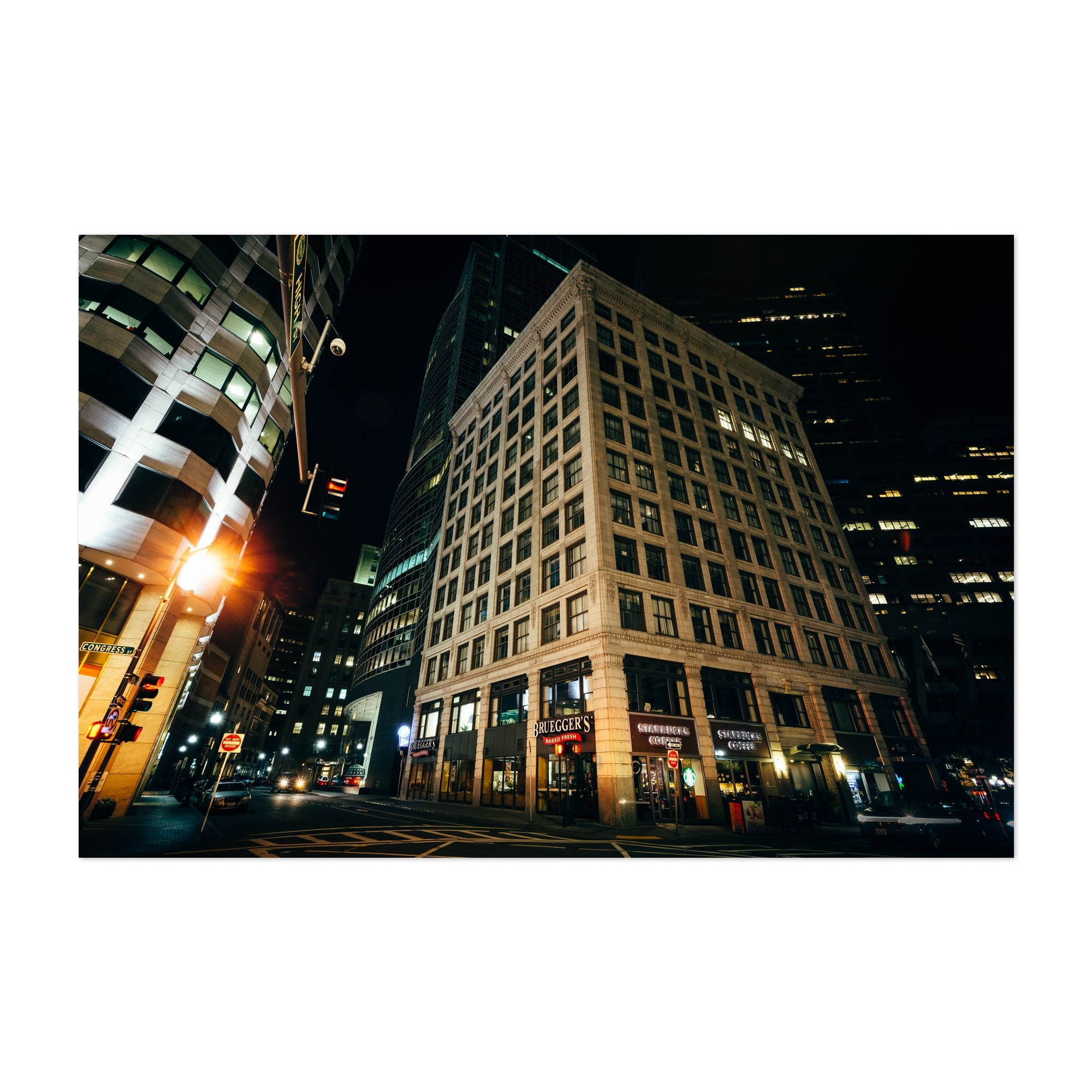 The Financial Distrcit - Boston Massachusetts Photography Cityscape ...