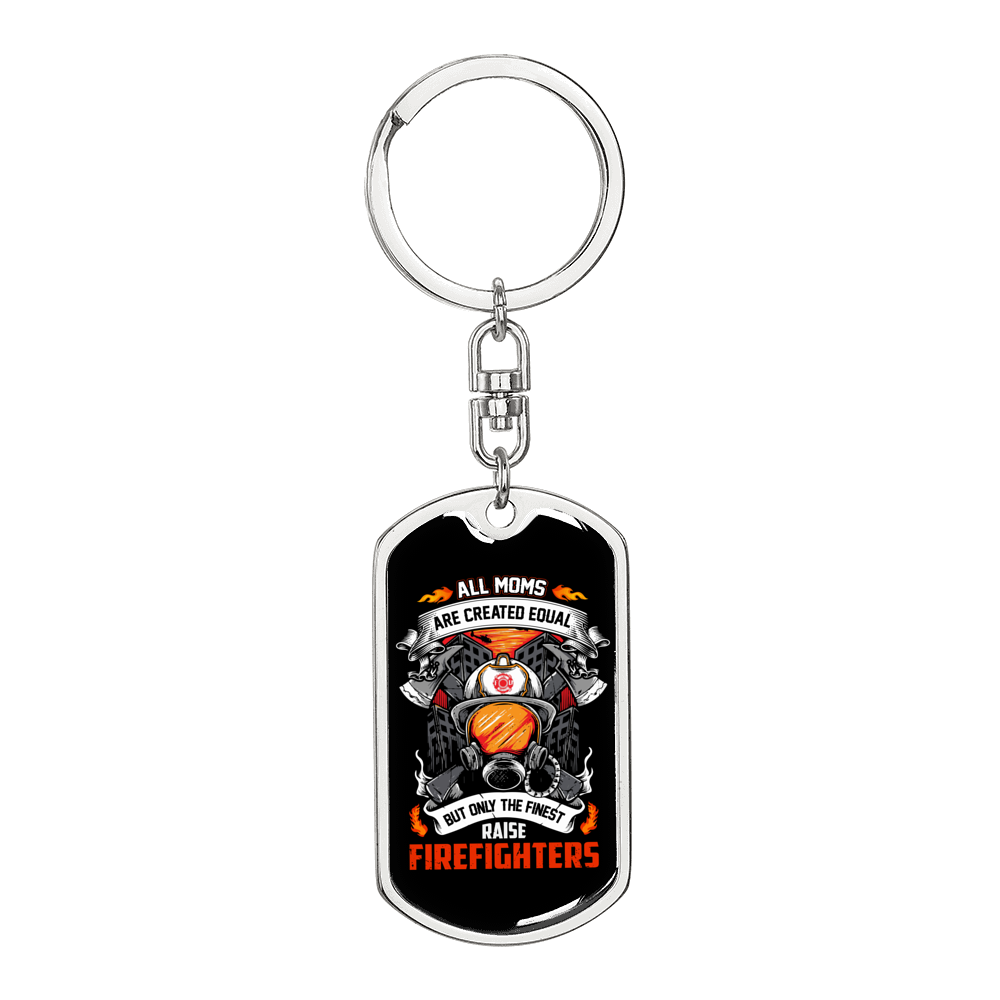 The Finest Are Firefighters Stainless Steel or 18k Gold Premium Swivel ...