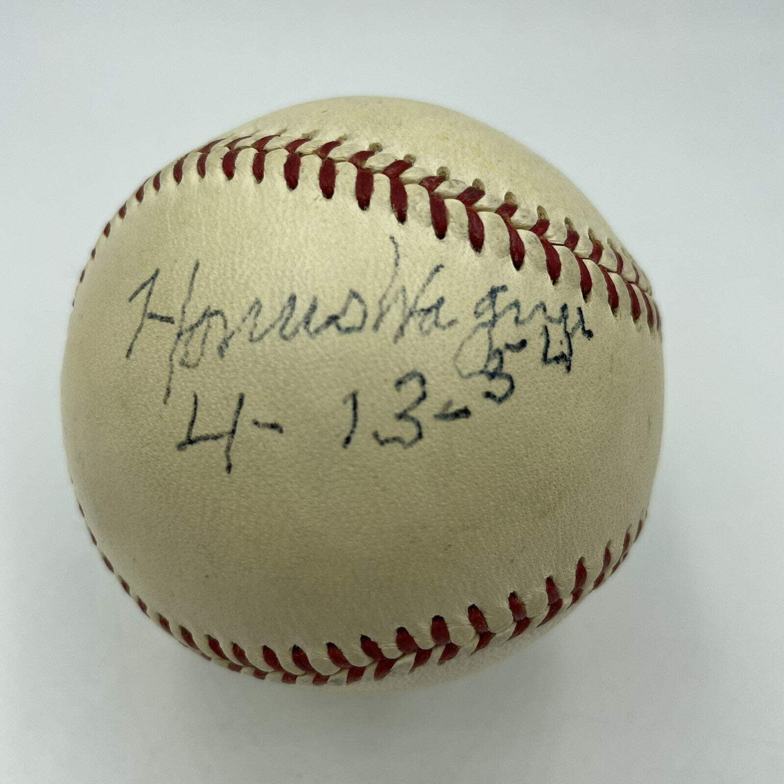 The Finest Honus Wagner Single Signed National League Baseball JSA COA ...
