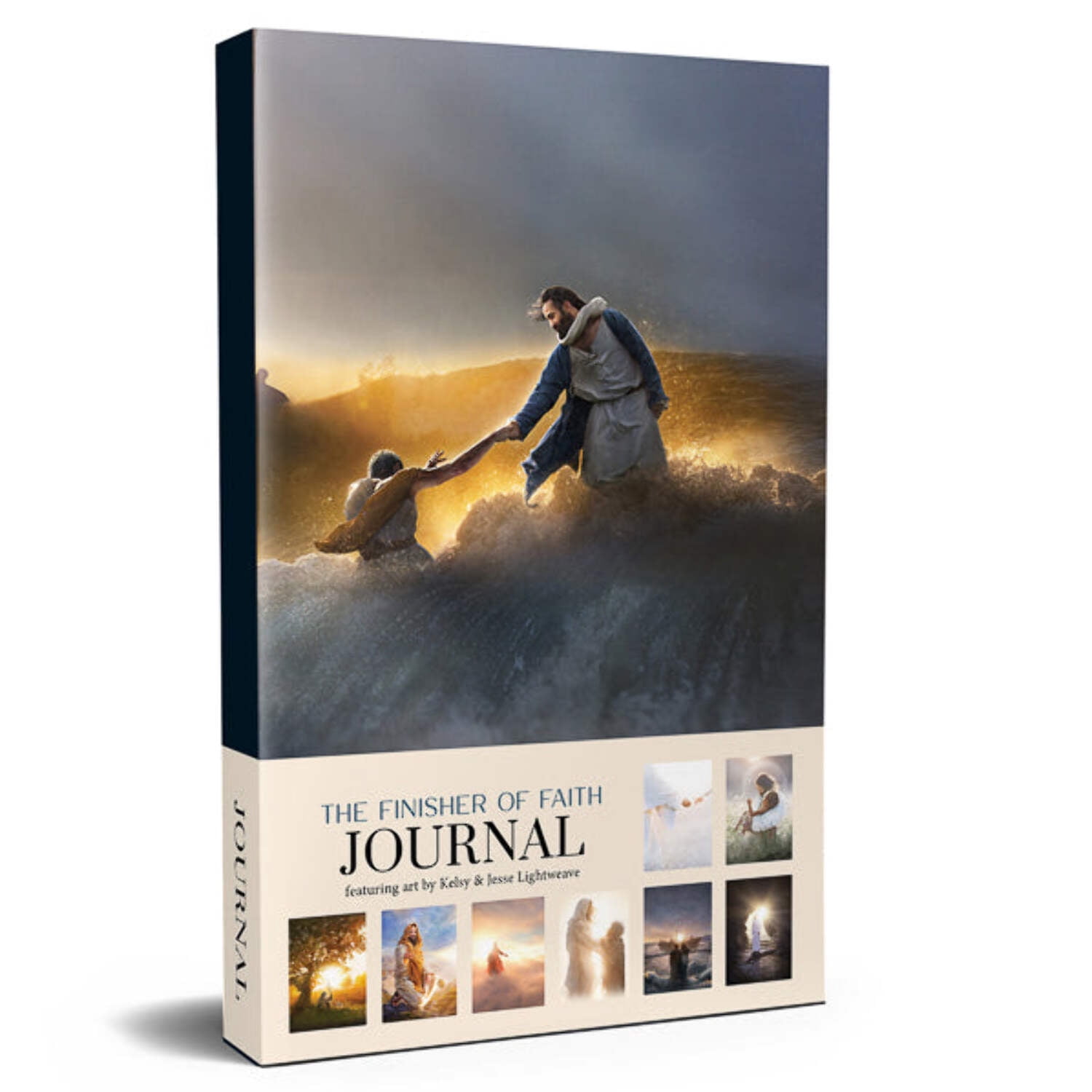The Finisher of Faith Journal featuring Christian art by Kelsy and ...