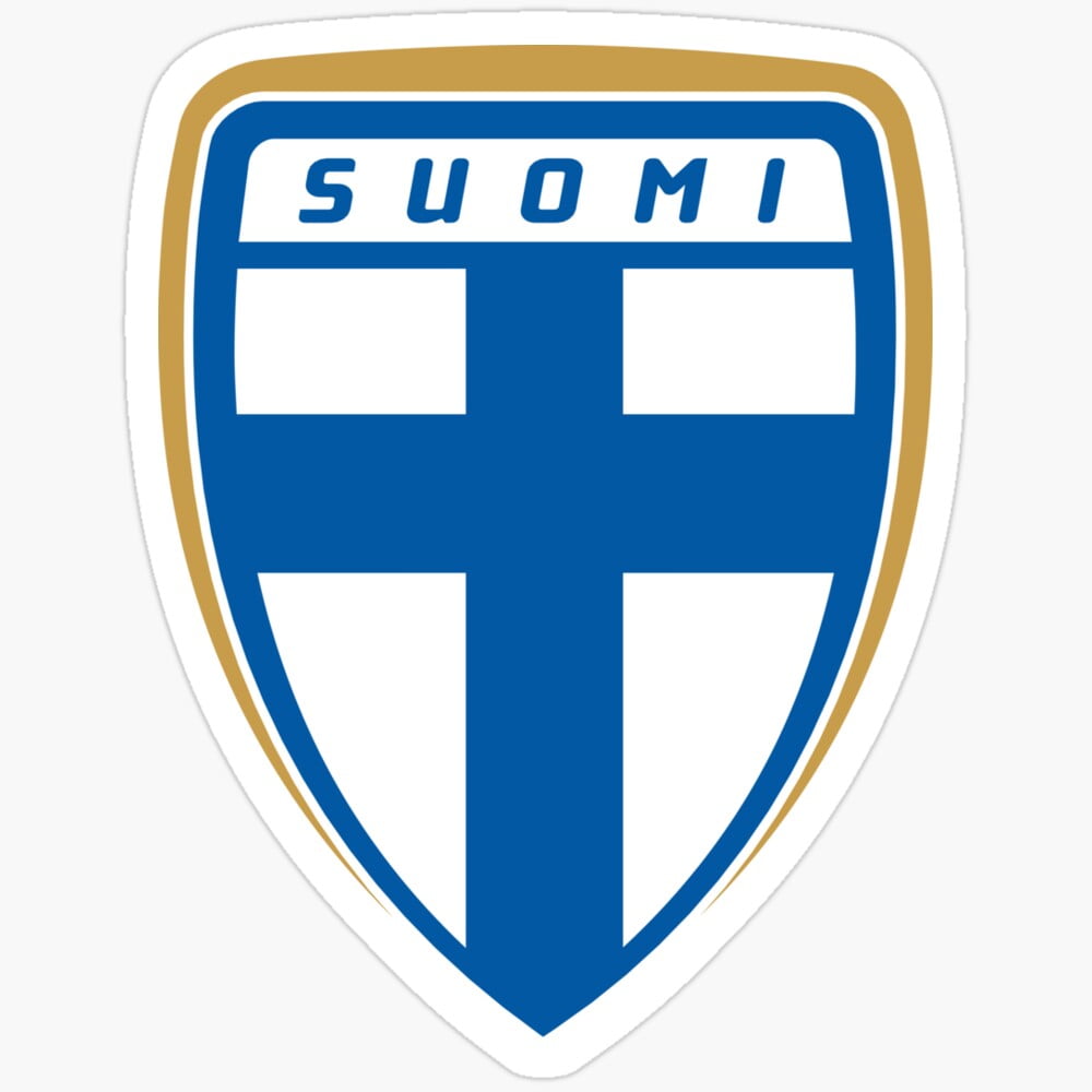 The Finland National Team Logo Sticker Phone Decal Water Bottle ...