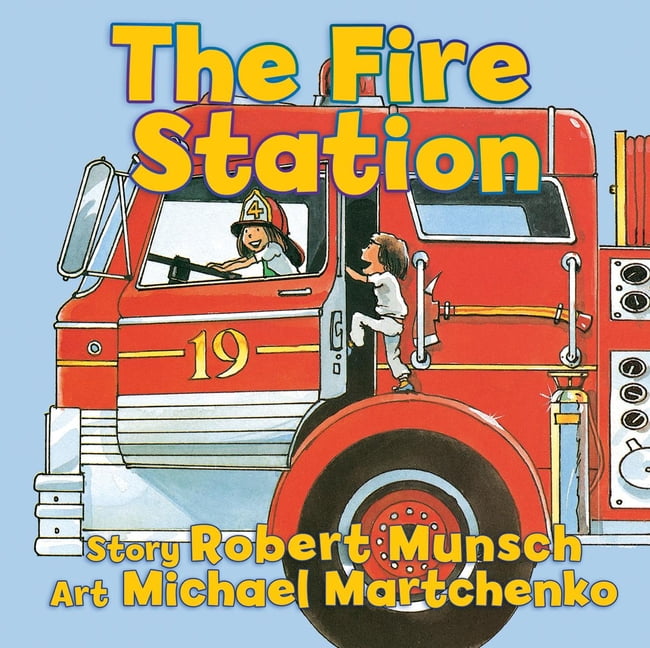 The Fire Station (Board Book) - Walmart.com