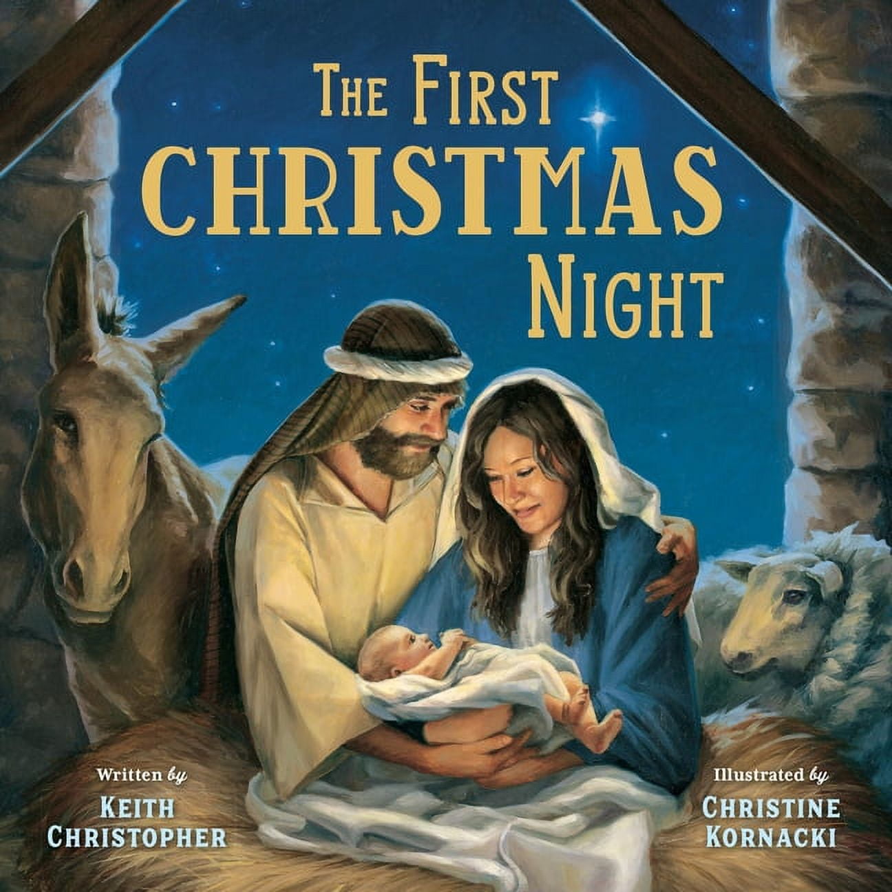 The First Christmas Night, (Board Book) - Walmart.com