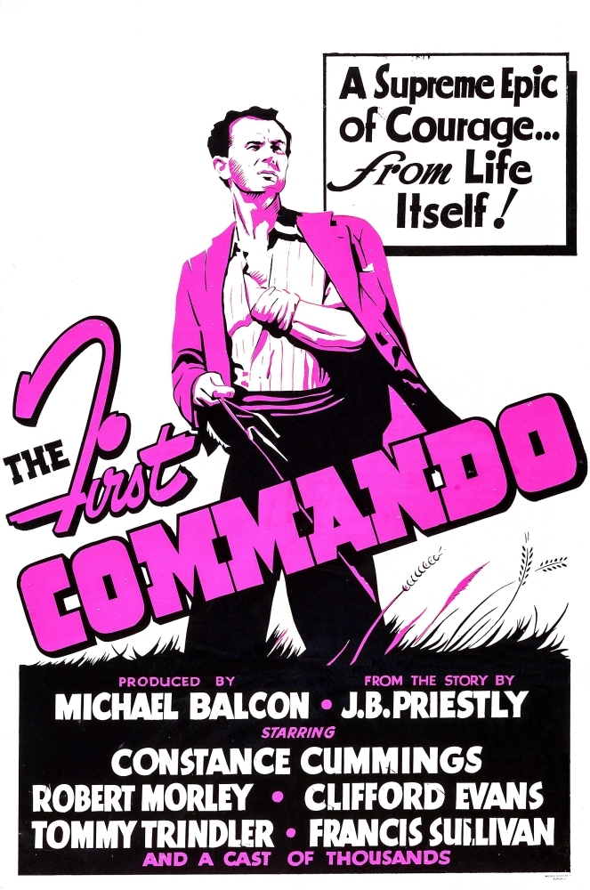 The First Commando Movie Poster Masterprint - Walmart.com