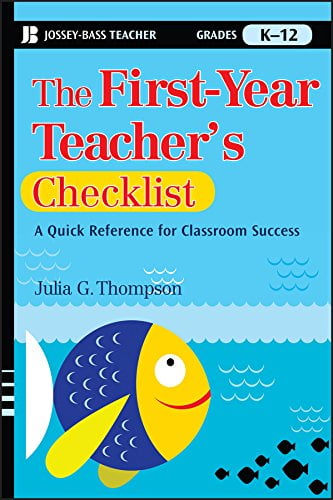 Pre-Owned The First-Year Teacher's Checklist : A Quick Reference for ...