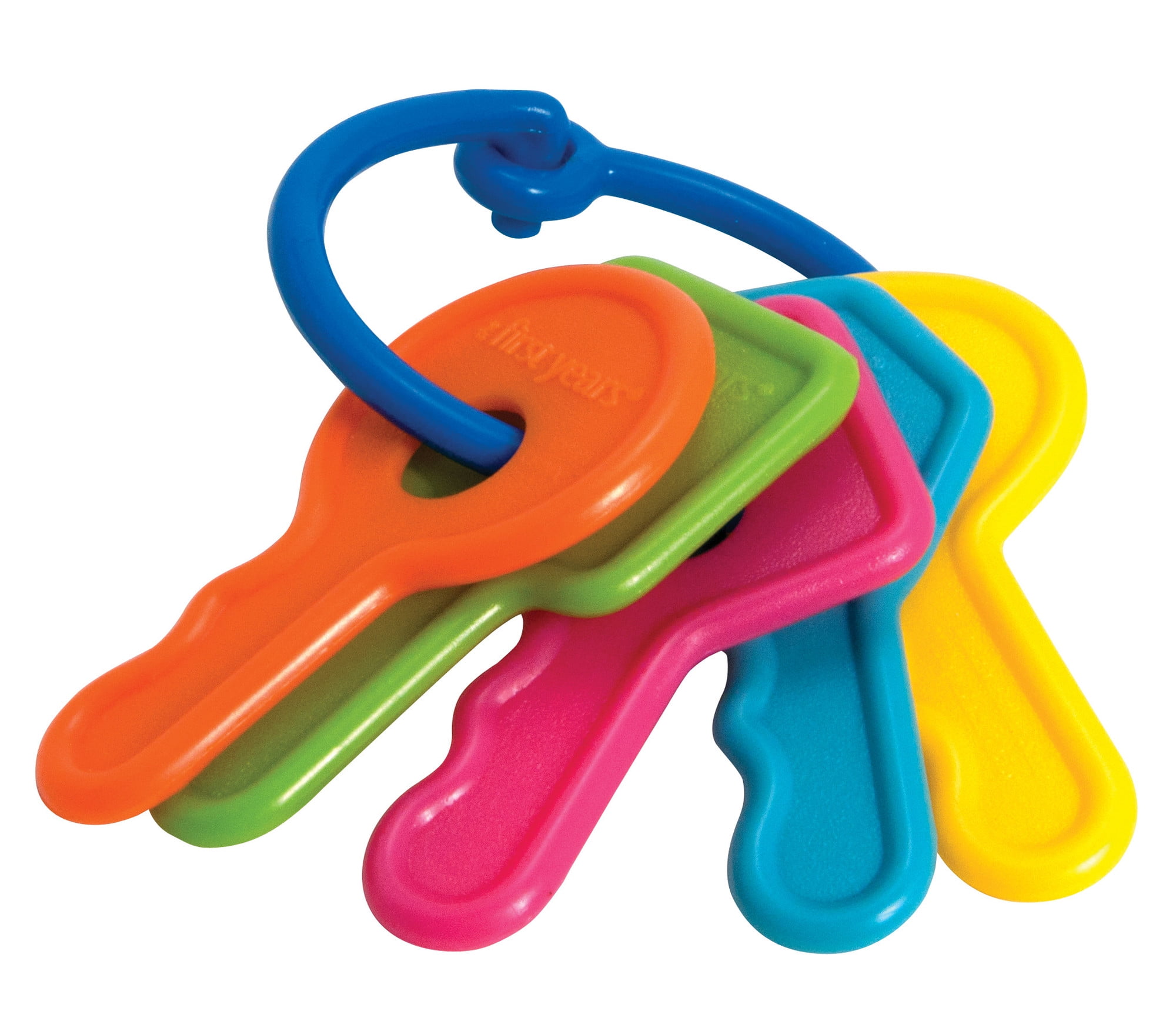 The First Years Baby Learning Curve Keys Teether - Infant Teething Toy ...