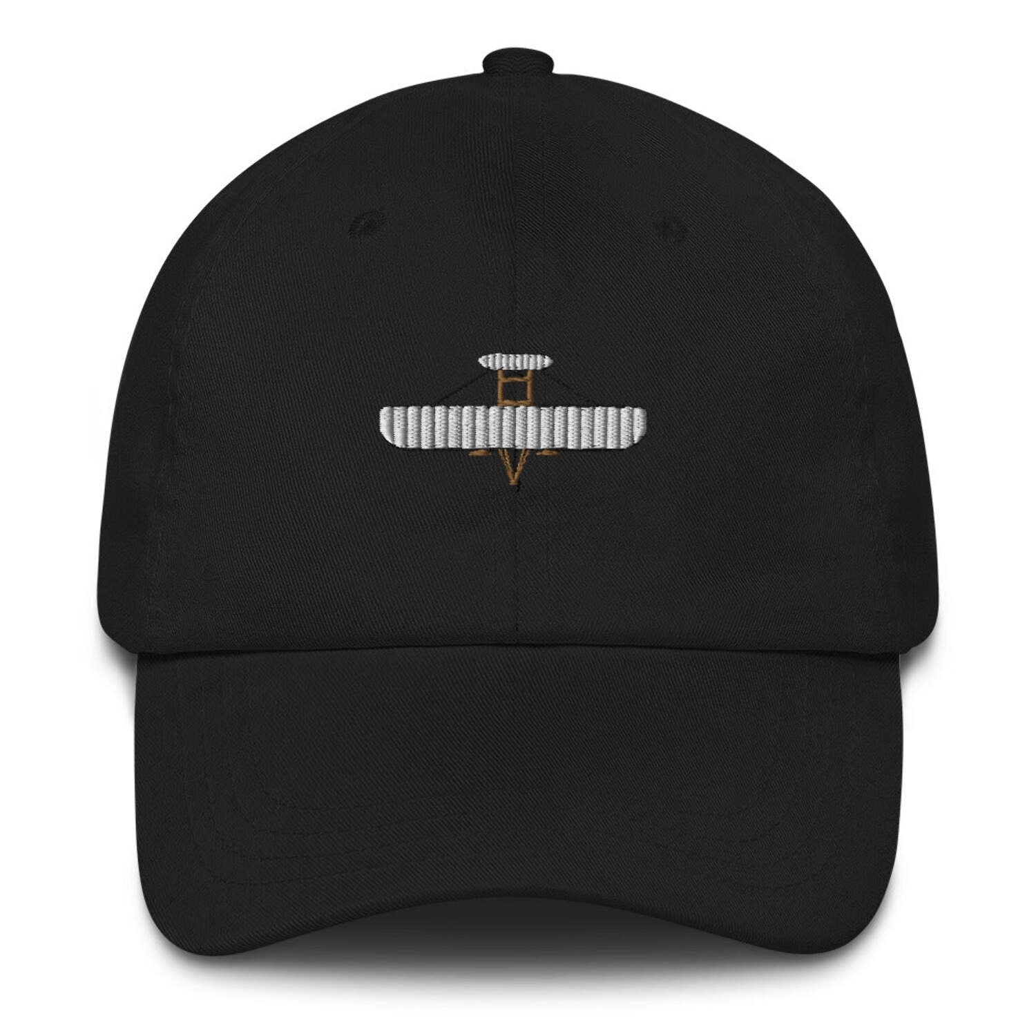 The First in Flight | Wright Brothers Flyer Embroidered Dad Hat ...