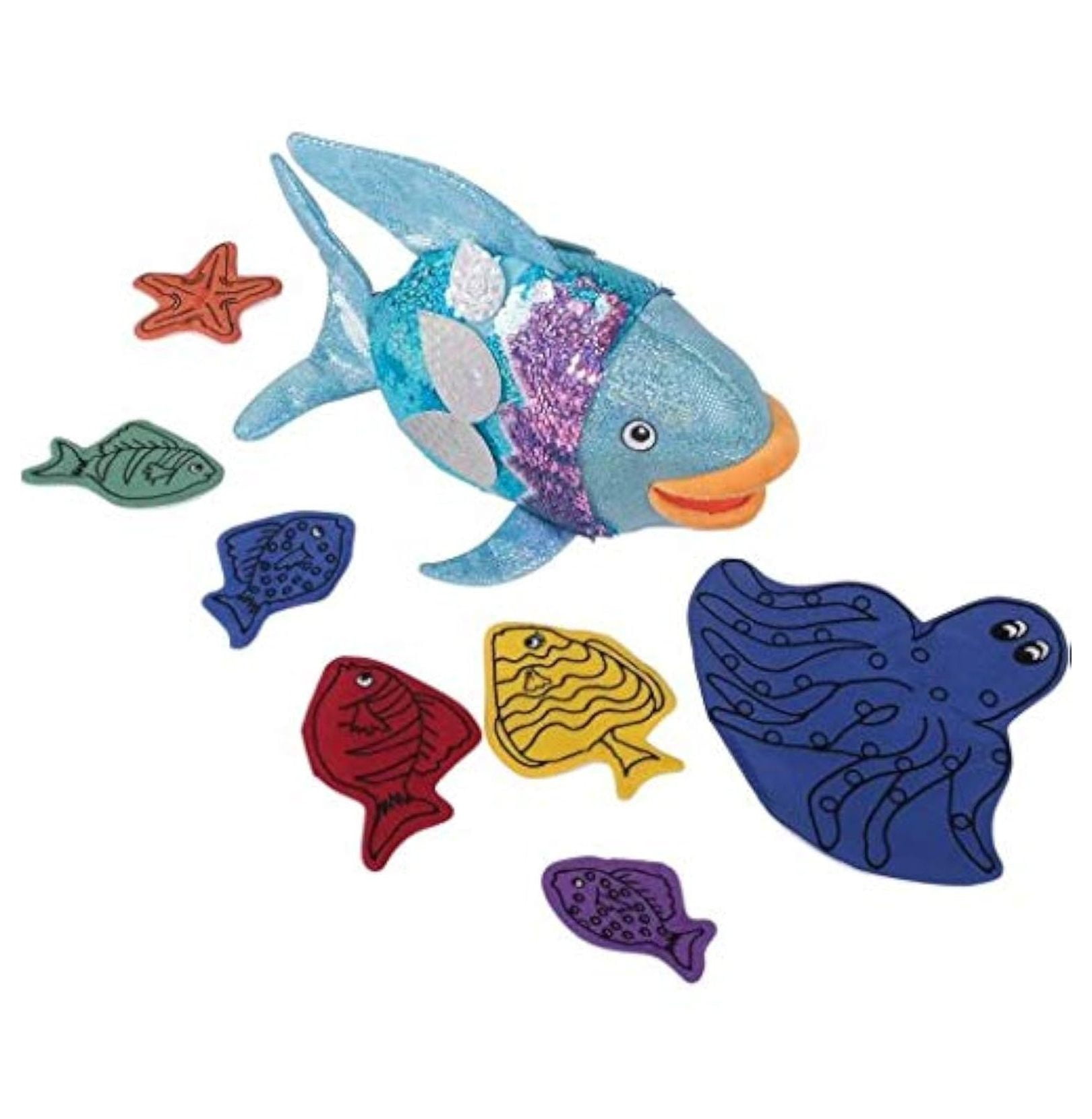 The Fish Puppet - Prop Set For Visual Storytelling, 15 Piece Set ...
