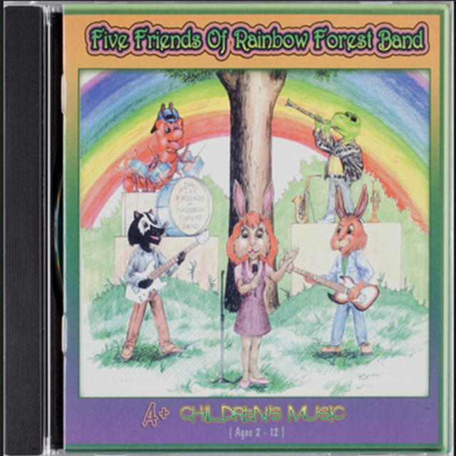 The Five Friends Of Rainbow Forest Band CD Ages 2- 12-Children Music ...