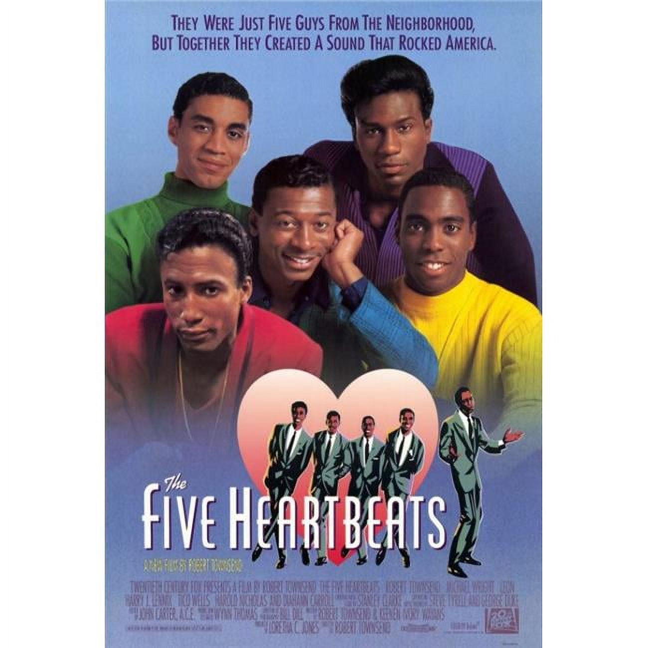 The Five Heartbeats Movie Poster Print (27 x 40) - Walmart.com