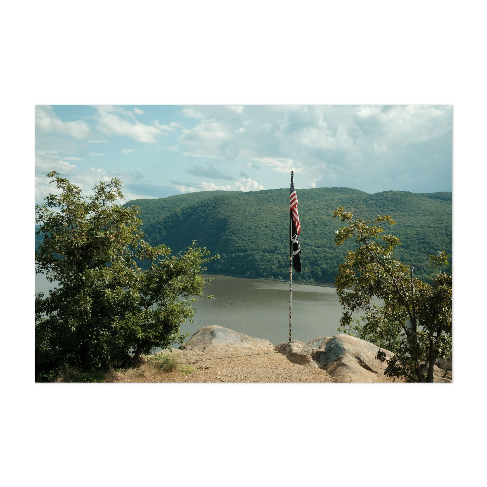 The Flag, Breakneck Ridge - Philipstown New York Photography Unframed ...