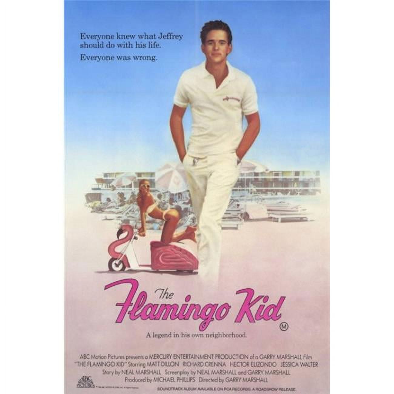 The Flamingo Kid Movie Poster Print (27 x 40) - Walmart.com