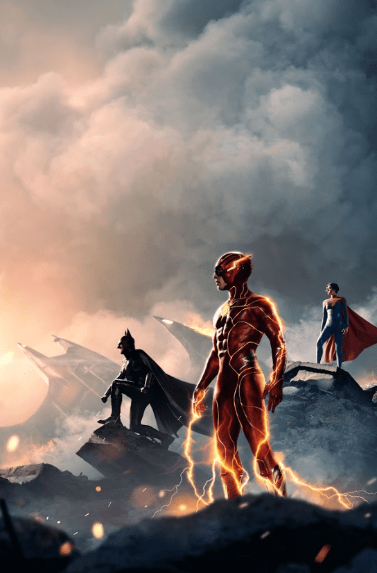 The Flash 2023 Poster 24x36 - Action Sci-Fi Time-Travel DC Comics ...