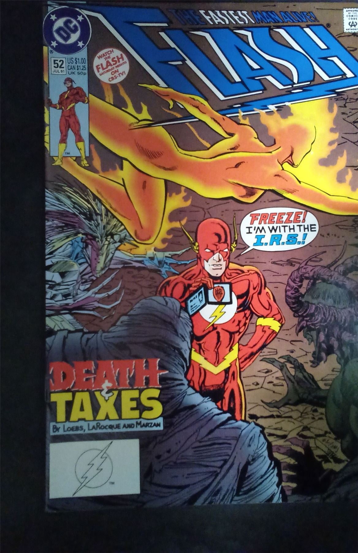 Pre-Owned The Flash #52 1991 DC Comics Comic Book - Walmart.com
