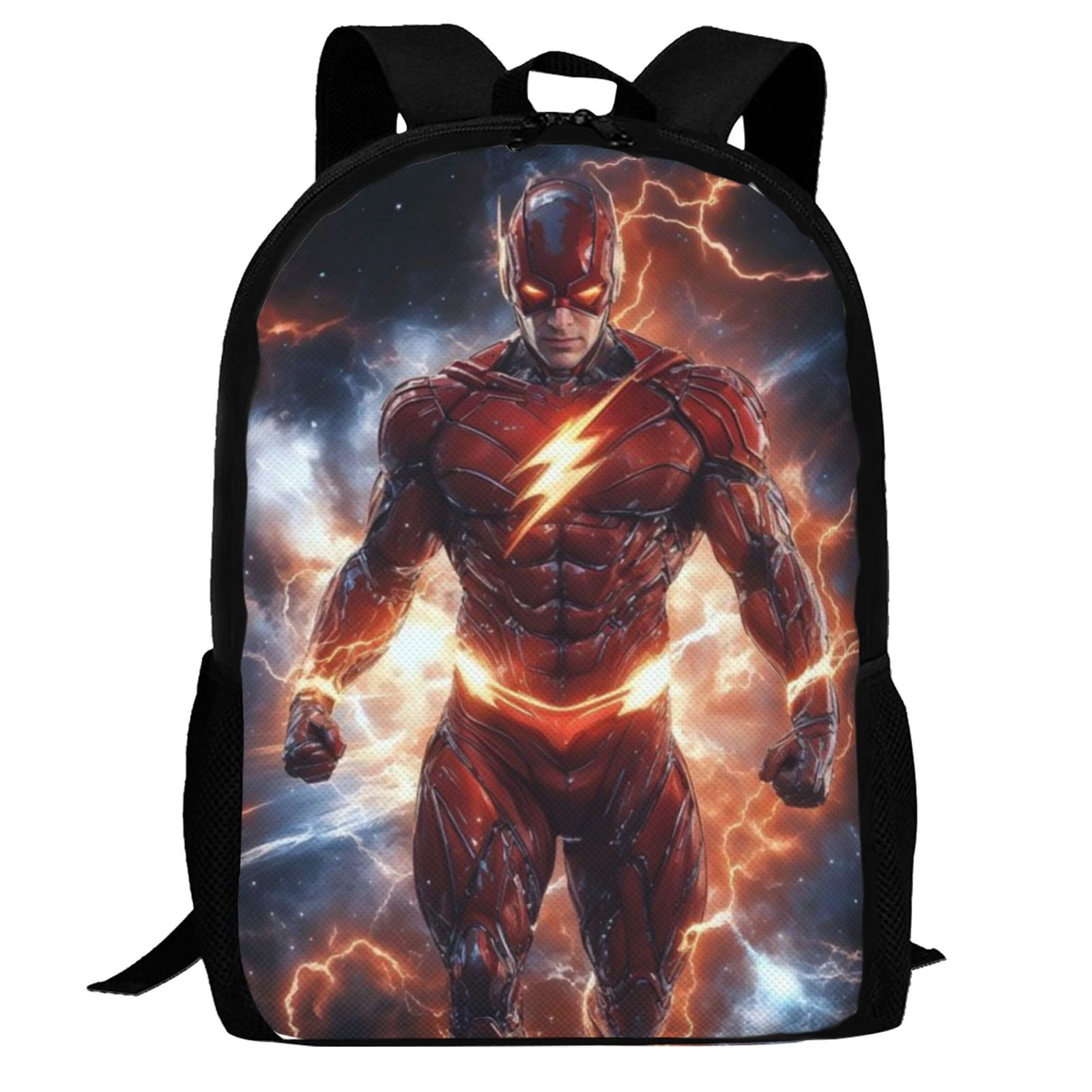 The Flash Backpack,3d Print Laptop Backpack Lightweight Casual Daypack ...