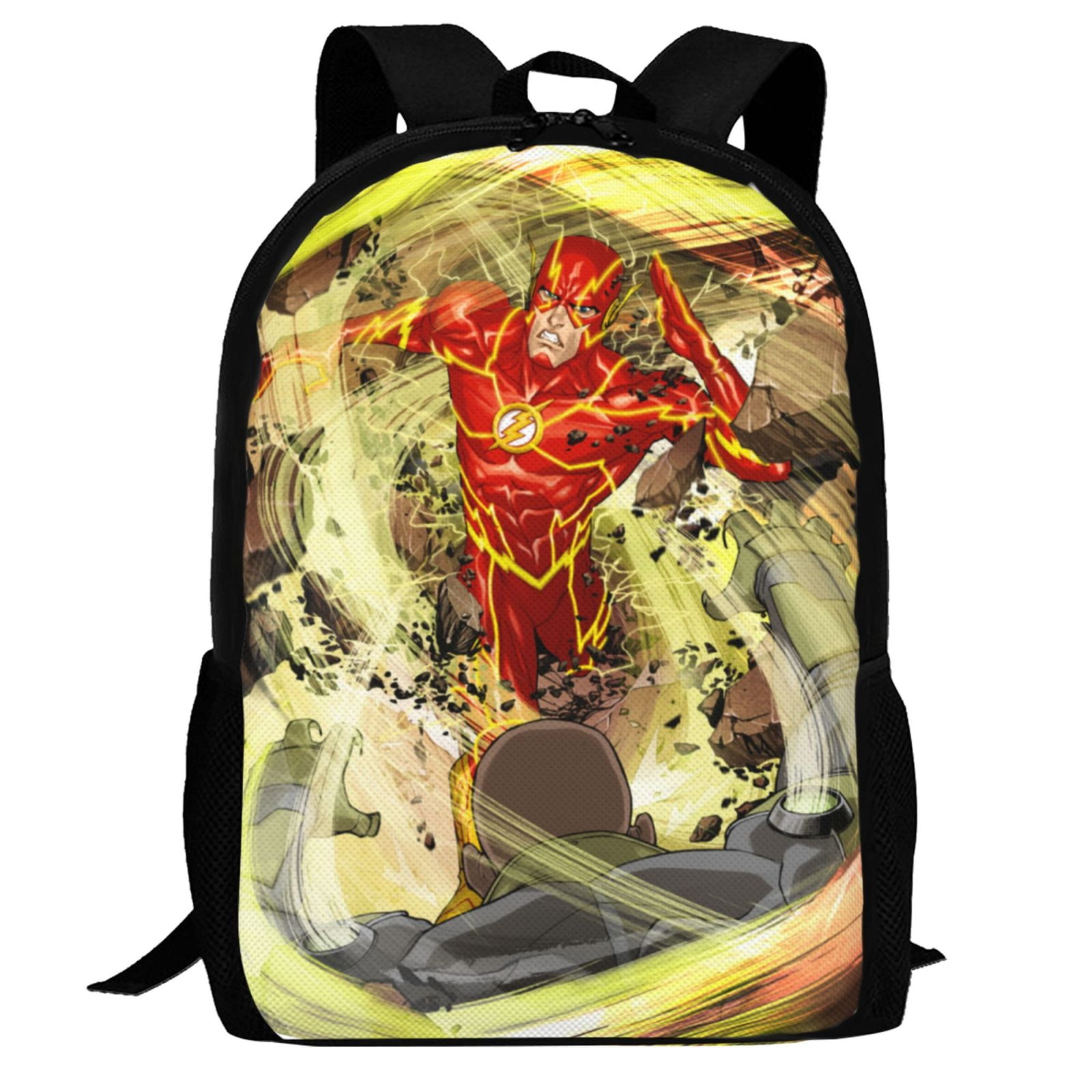 The Flash Backpack,3d Print Laptop Backpack Lightweight Casual Daypack ...