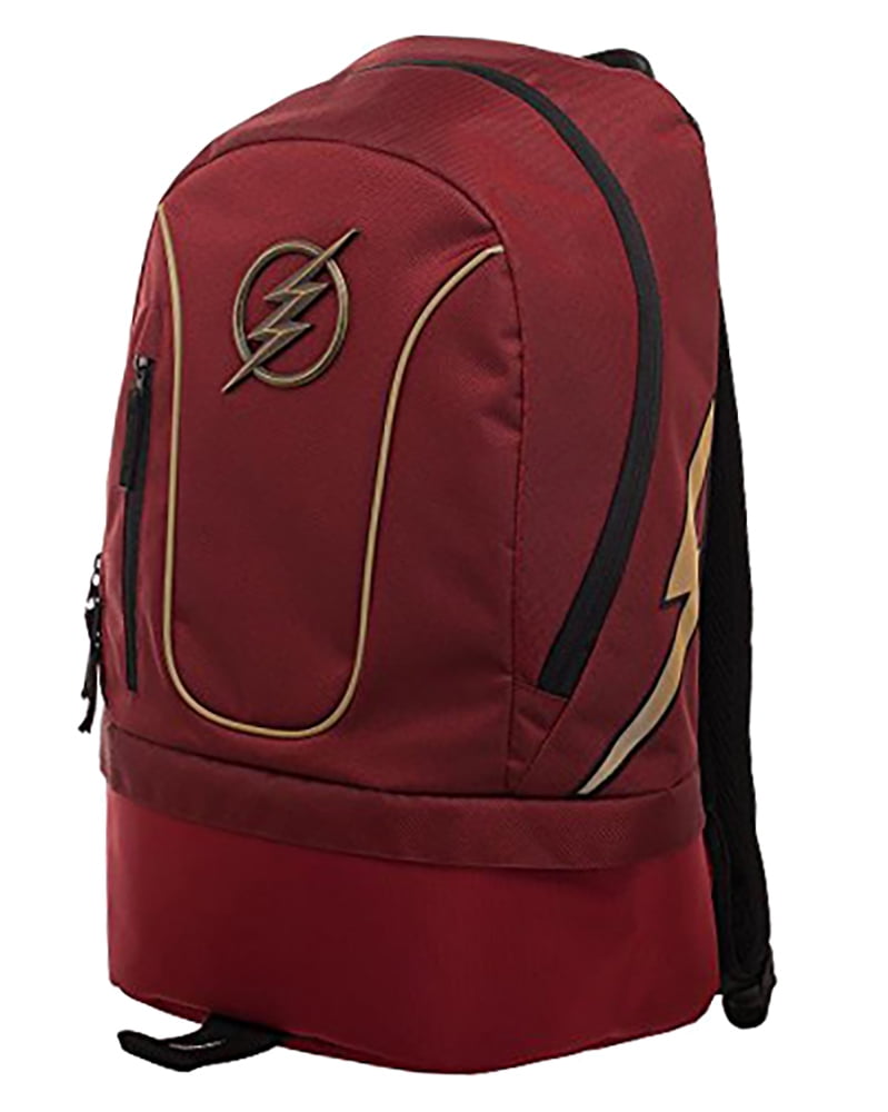 DC Comics The Flash School Bookbag Backpack with Tech Sleeve, Padded ...