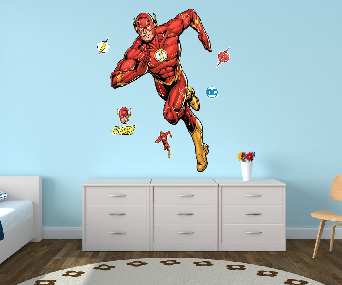 The Flash Removable Vinyl DIY Wall Art Stickers Set for Home & Office ...