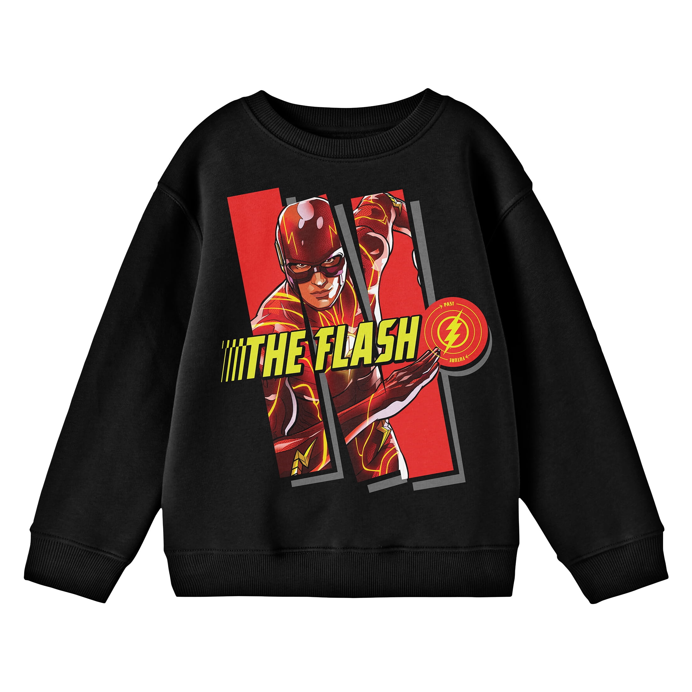 The Flash Movie Character Art Youth Black Sweatshirt-XL - Walmart.com