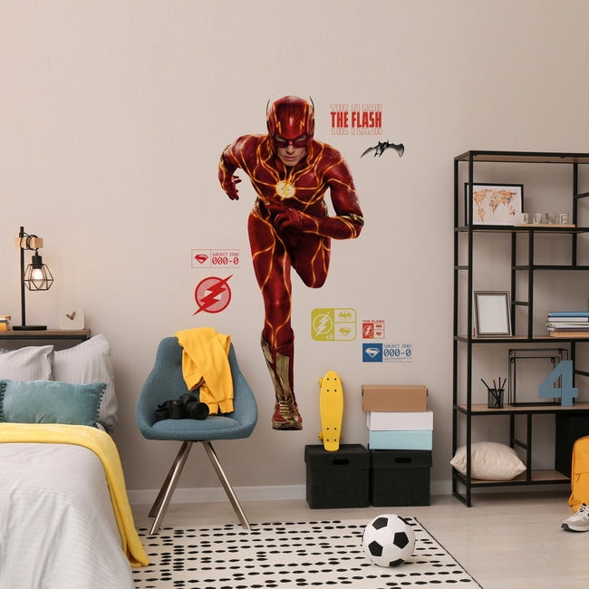 The Flash Movie Giant Wall Decals - Walmart.com