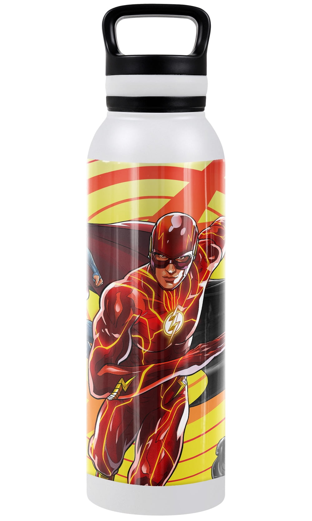 The Flash Official Batman Supergirl Team Up 24 oz Insulated Canteen ...