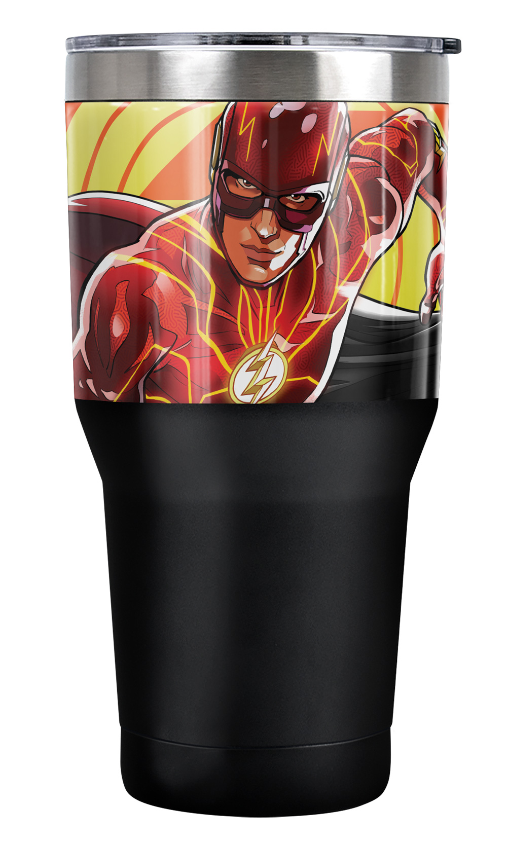The Flash Official Batman Supergirl Team Up 30 oz Travel Tumbler ...