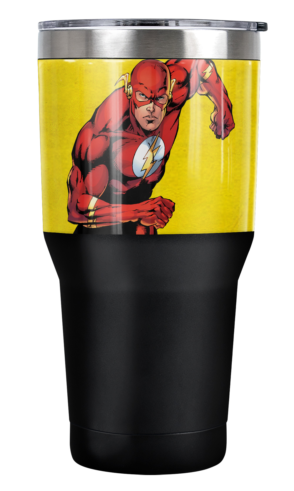 The Flash Official Character 30 oz Travel Tumbler, Stainless Steel ...