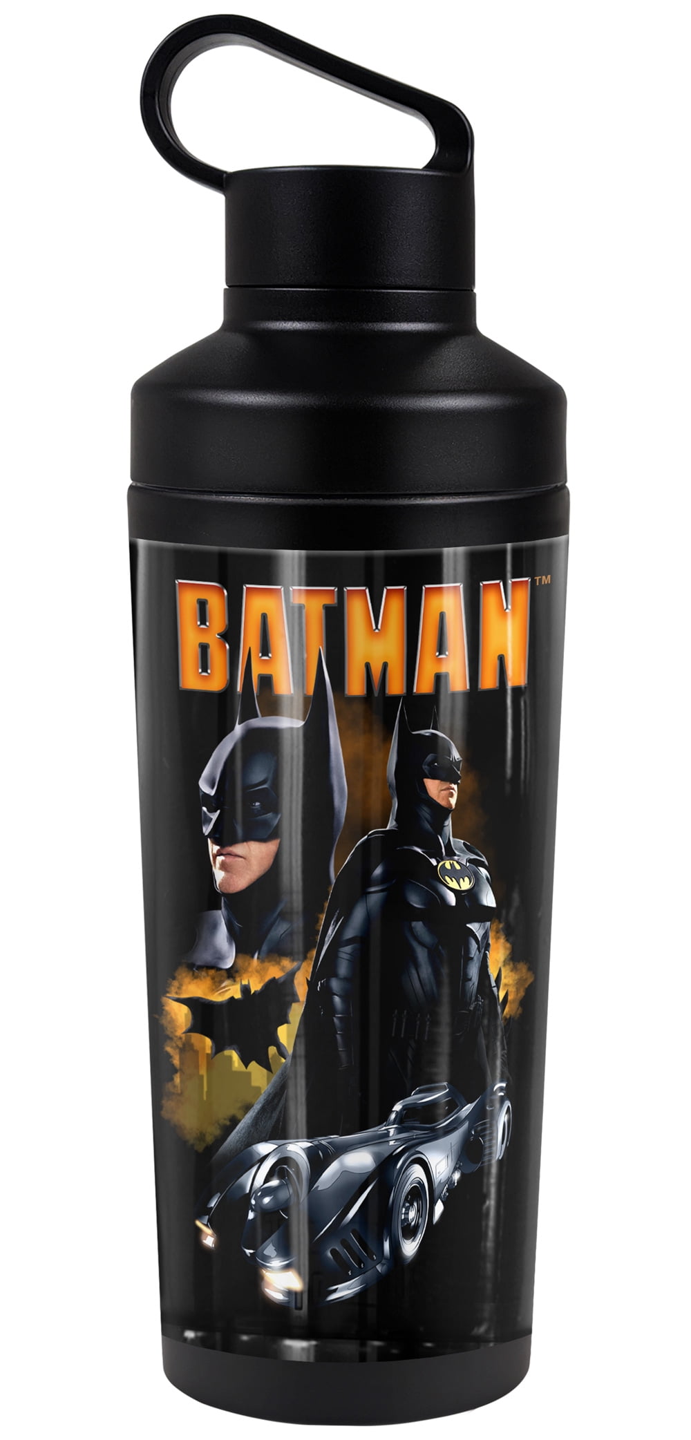 The Flash Official Multiple Batman 18 oz Insulated Water Bottle, Leak ...