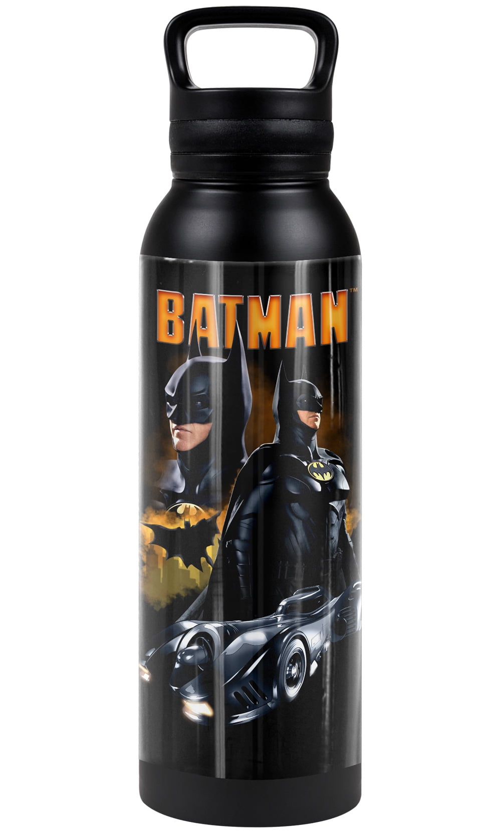 The Flash Official Multiple Batman 24 oz Insulated Canteen Water Bottle ...