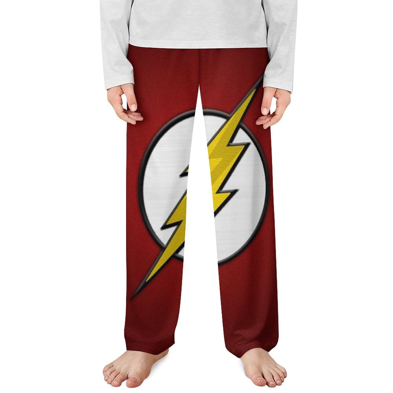 The Flash Pajama Pants Long Sleep Pants Soft Elastic Waist PJ Bottoms ...