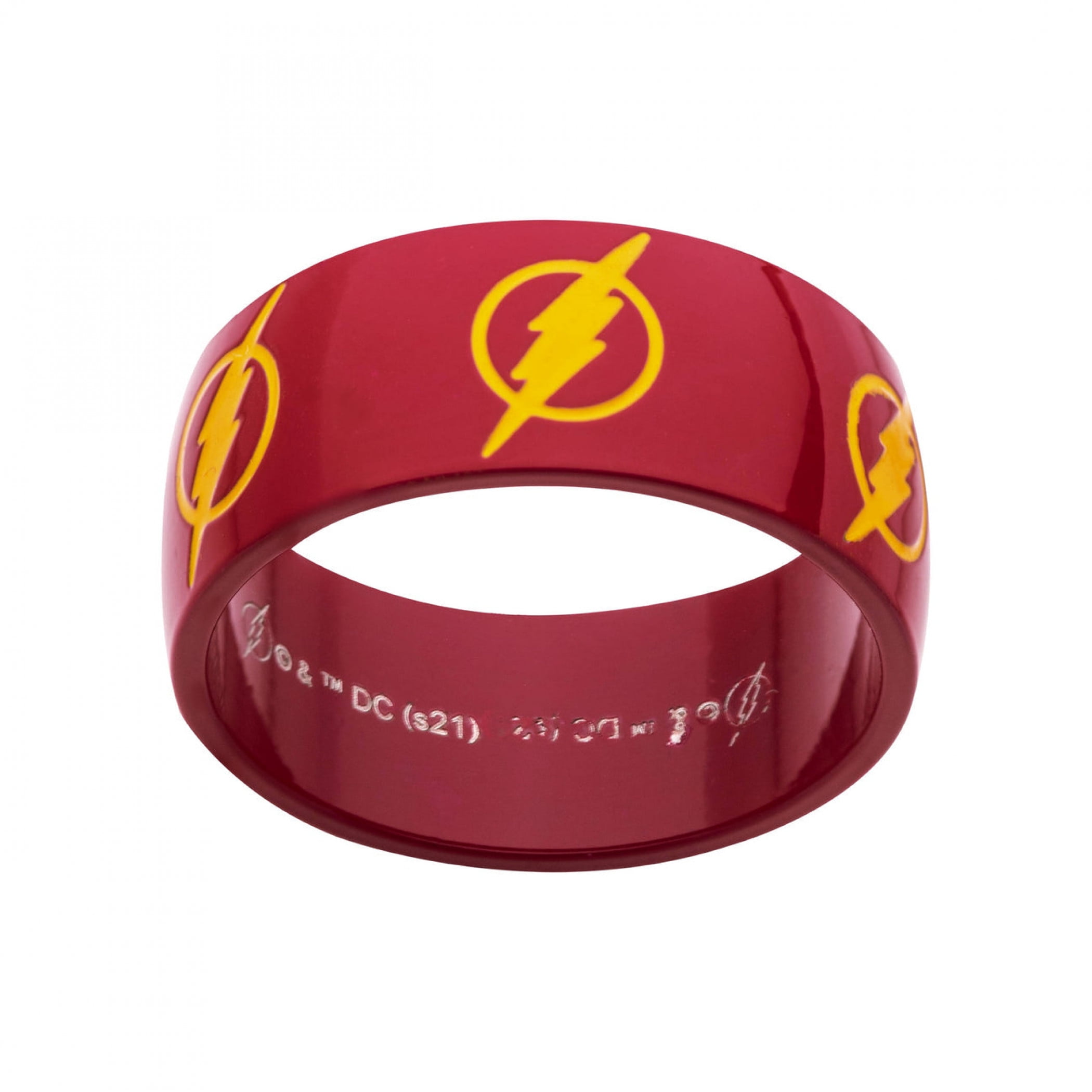 The Flash Repeating Logo Ring-Size 8 - Walmart.com