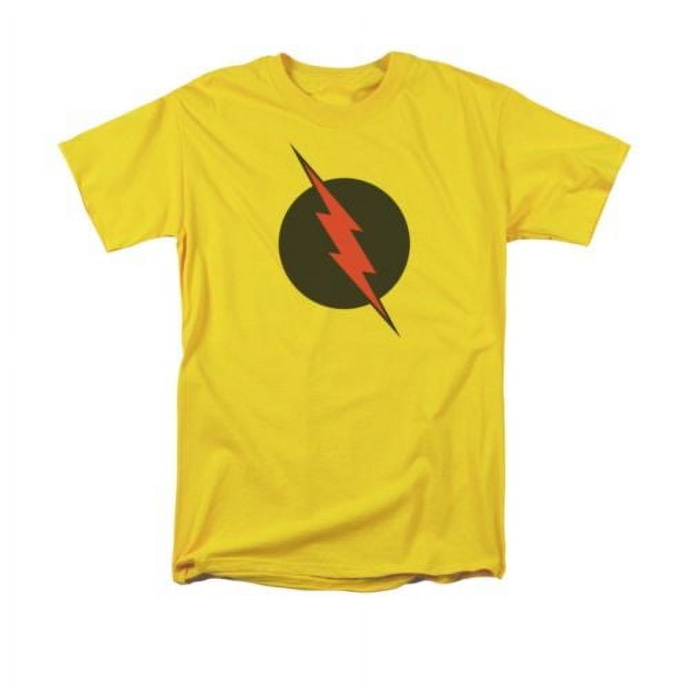 The Flash Reverse Flash Symbol DC Comics Licensed Adult T-Shirt ...