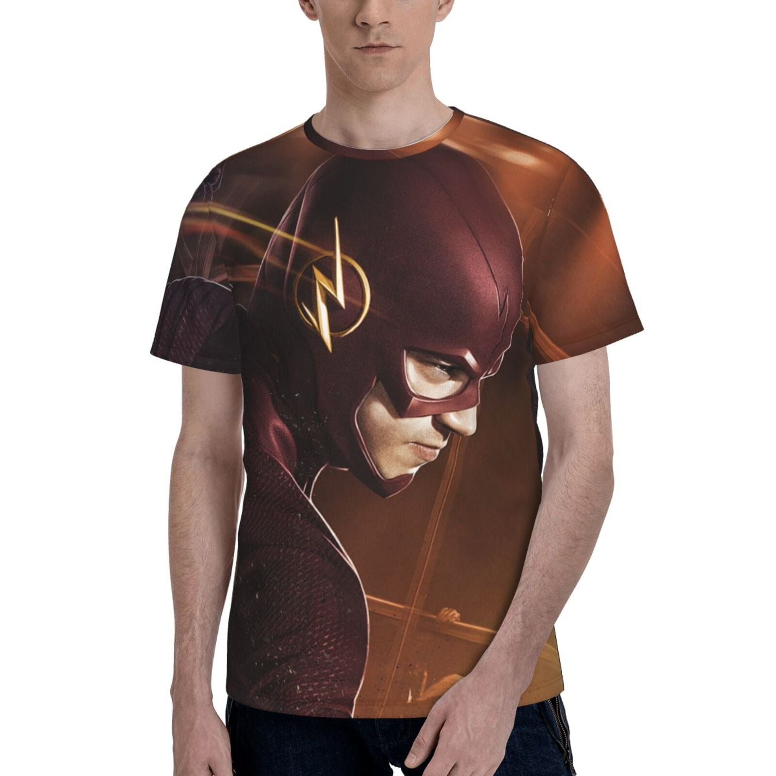 The Flash T-Shirts 3d Printed Short Sleeve Tee Shirt For Men - Walmart.com