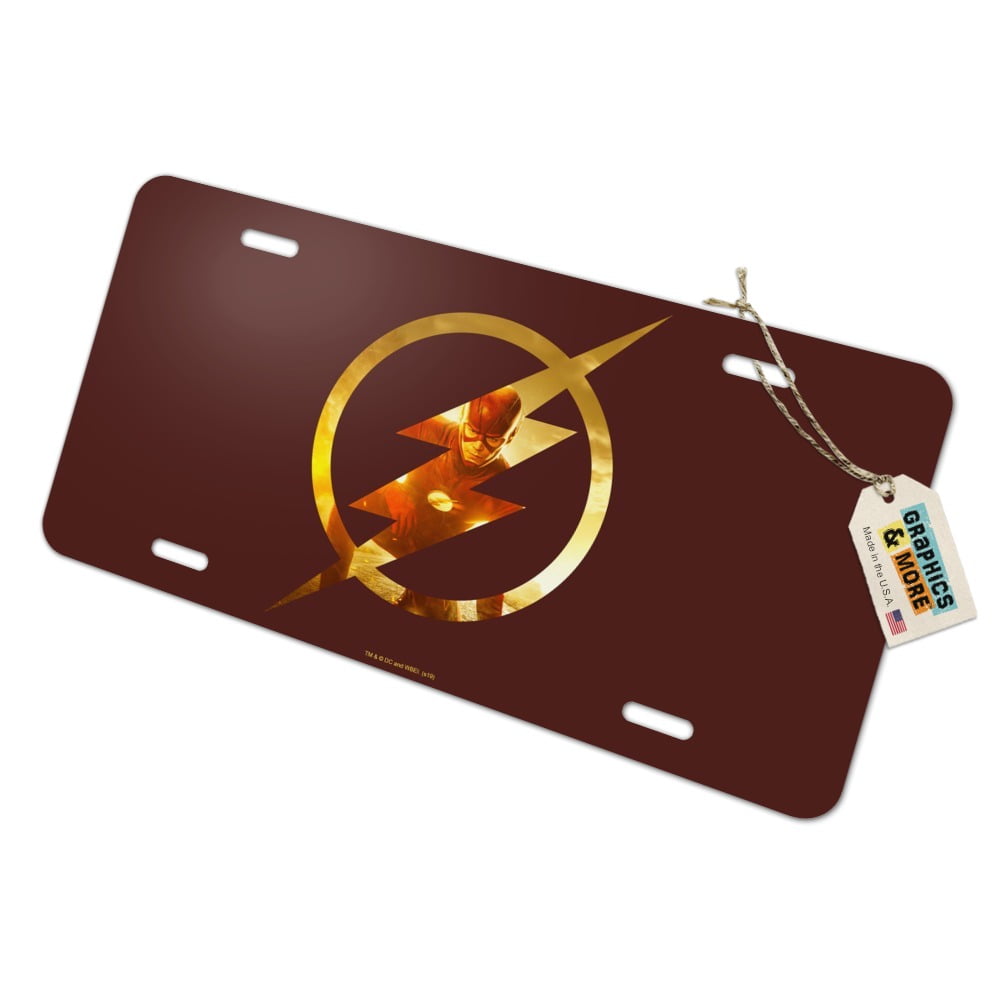 The Flash TV Series Flash in Logo Novelty Metal Vanity Tag License ...
