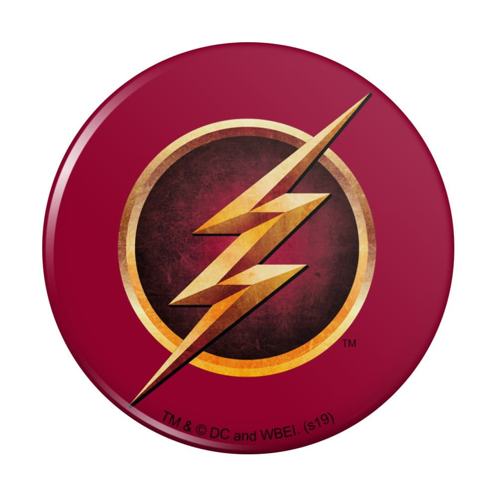 The Flash TV Series Logo Pinback Button Pin - Walmart.com
