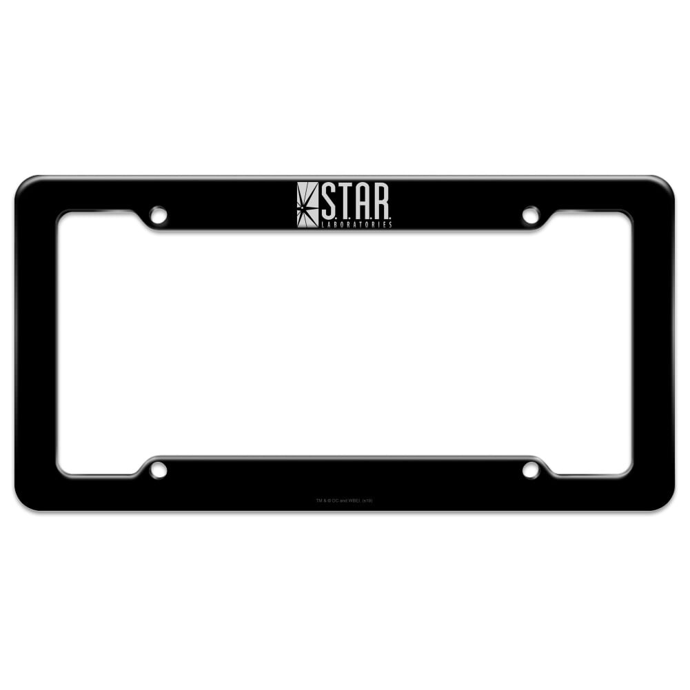 The Flash TV Series STAR Labs Logo License Plate Tag Frame - Walmart.com