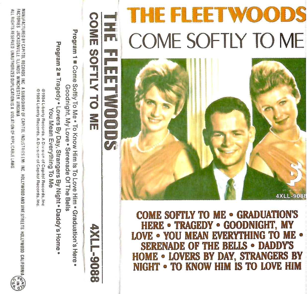 The Fleetwoods – Come Softly To Me (Cassette) - Walmart.com
