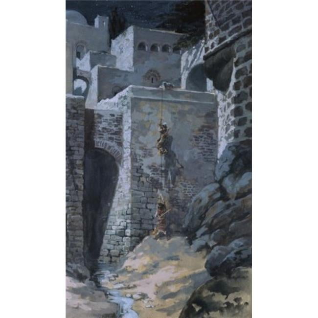 The Flight of the Spies James J. Tissot 1836-1902 French Jewish Museum New York Poster Print ...