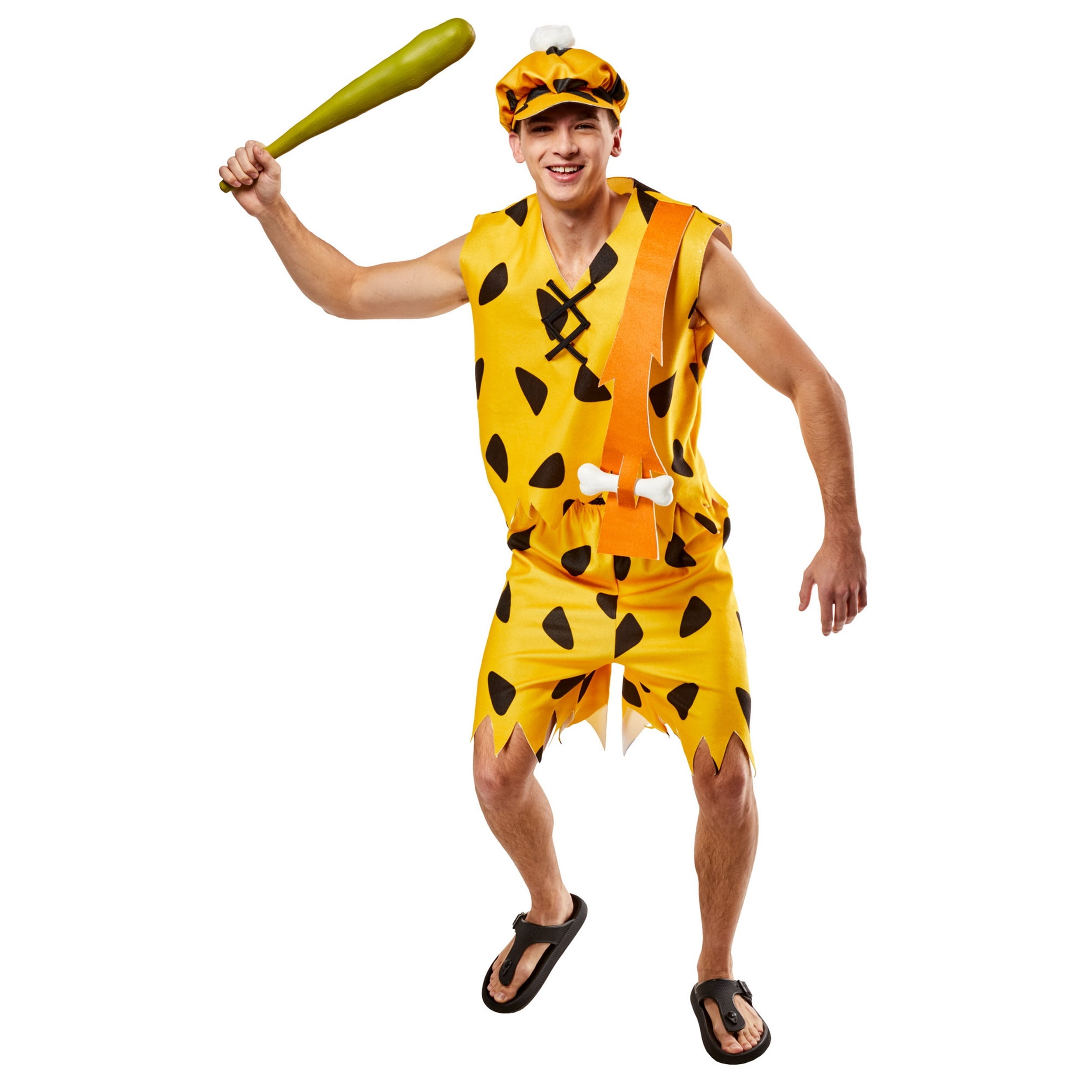 The Flintstones Bamm-Bamm Costume for Adults by Rubies, Men's Large ...