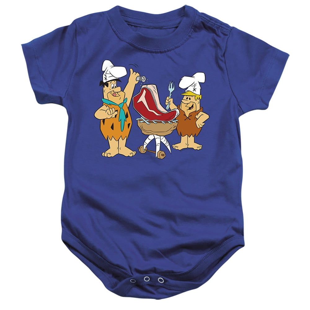 The Flintstones Beef Unisex Infant Snap Suit for Baby (6 Months) Royal ...