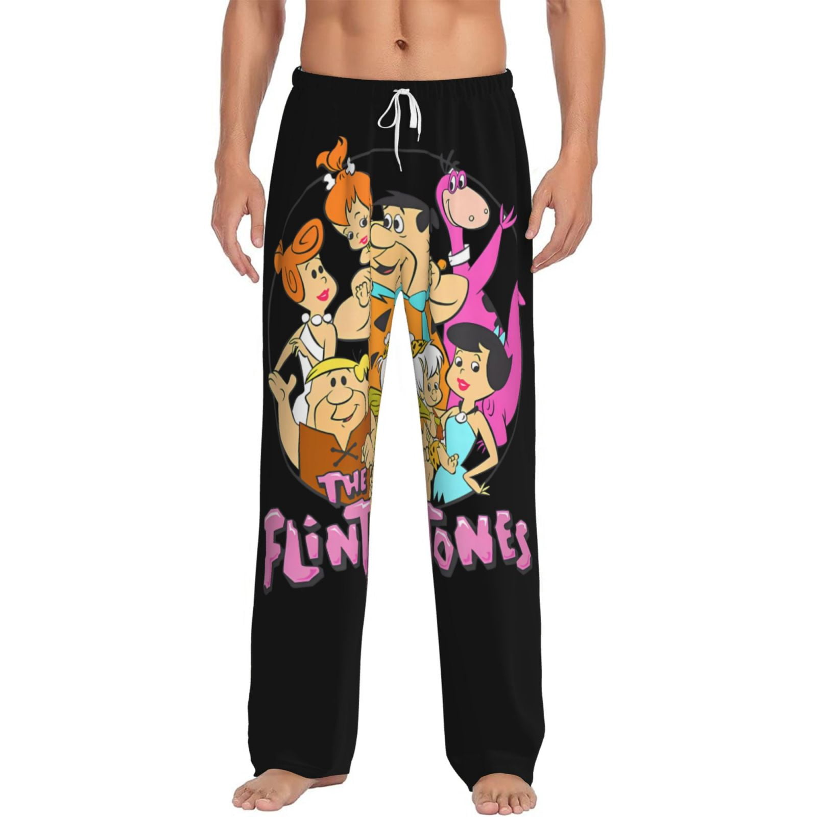 The Flintstones Comfortable PJ Bottoms for Adults Men's Sleepwear ...