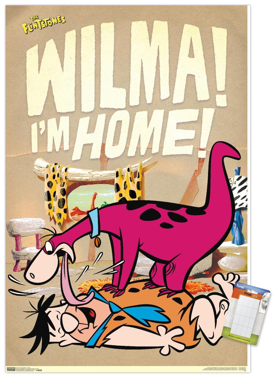 The Flintstones - Home Wall Poster, 22.375" x 34" - Walmart.com