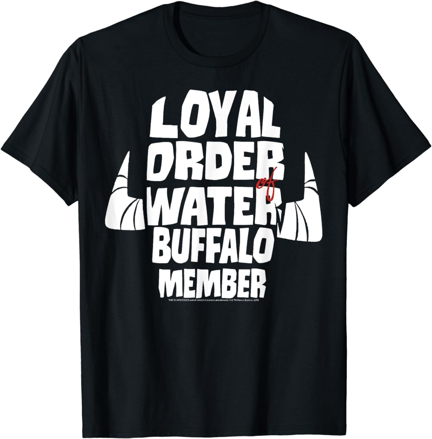 The Flintstones Loyal Order Of Water Buffalo Member T-Shirt - Walmart.com