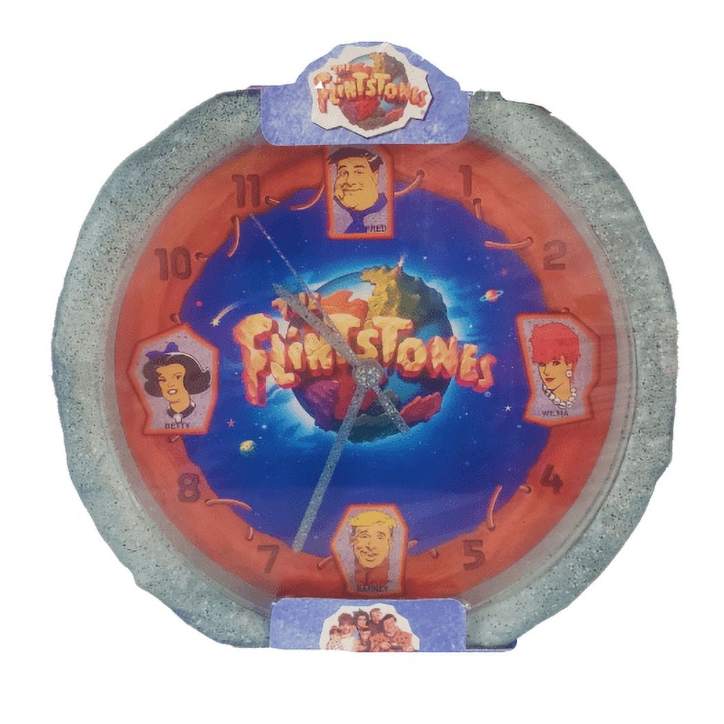 The Flintstones Modern Stone Age Quartz Wall Clock - Walmart.com