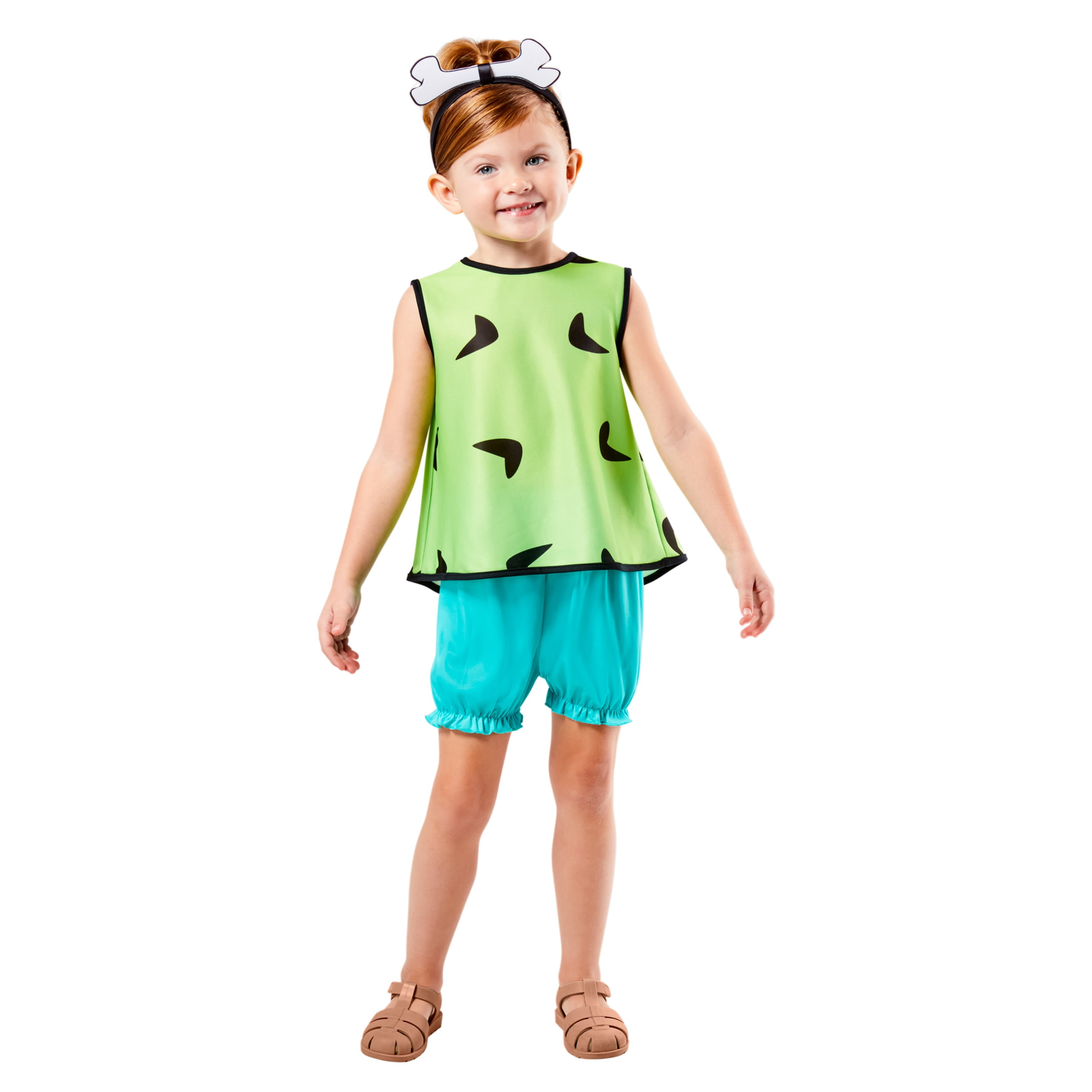 The Flintstones Pebbles Costume for Toddlers by Rubies, Girls 2T ...