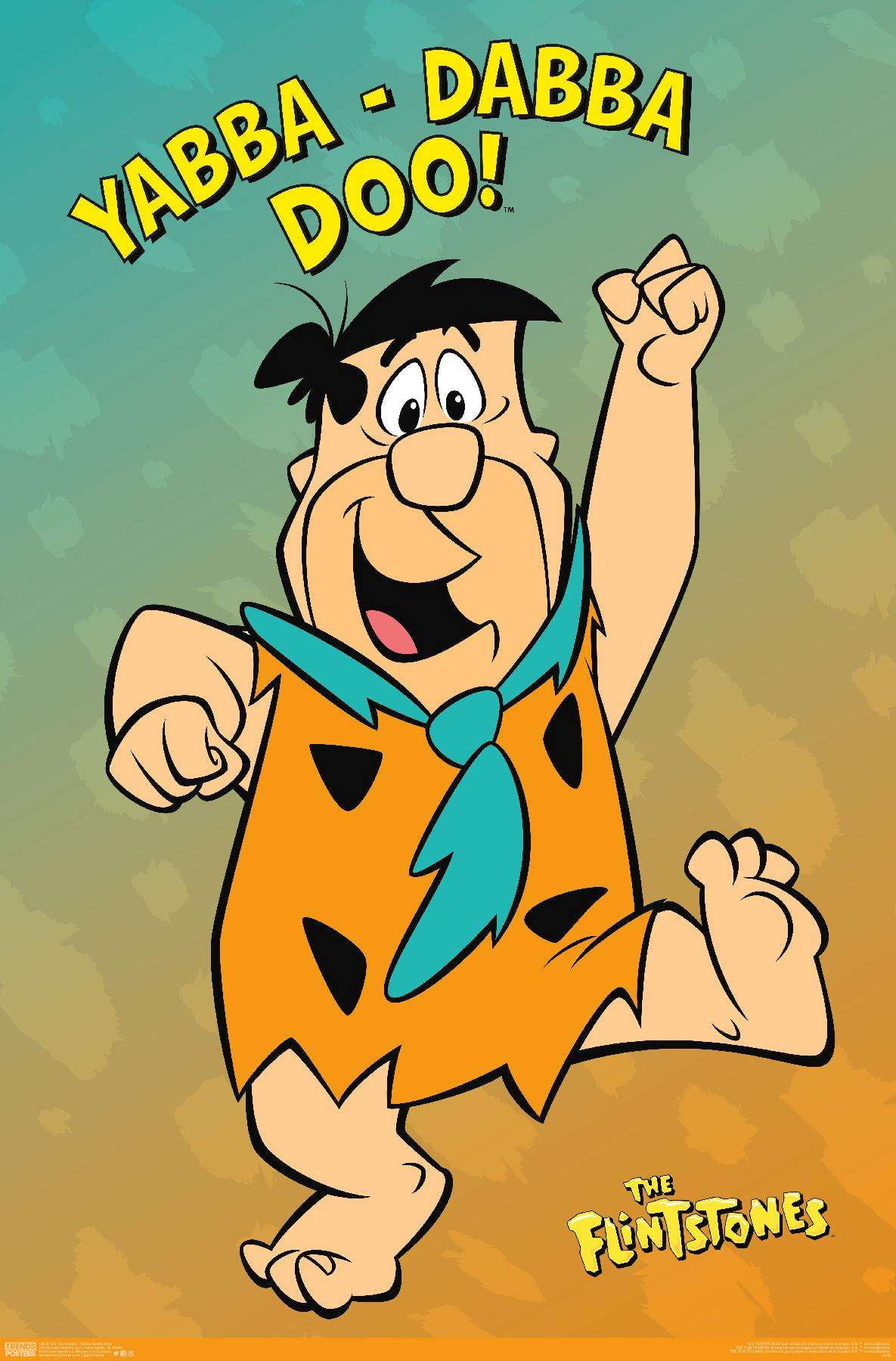 The Flintstones - Yabba Dabba Doo Wall Poster, 22.375" x 34" - Walmart.com