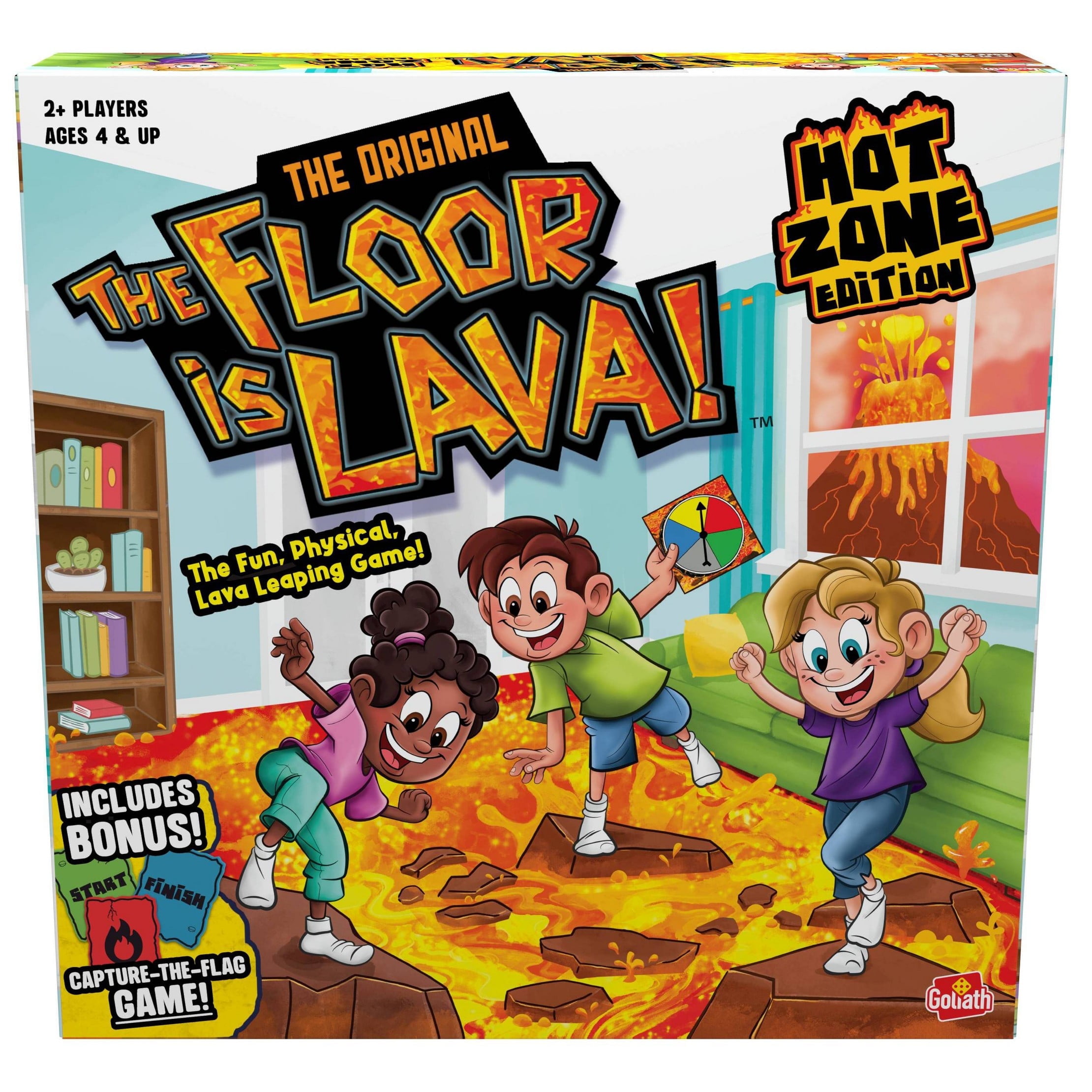 The Floor is Lava Hot Zone Board Game - Walmart.com