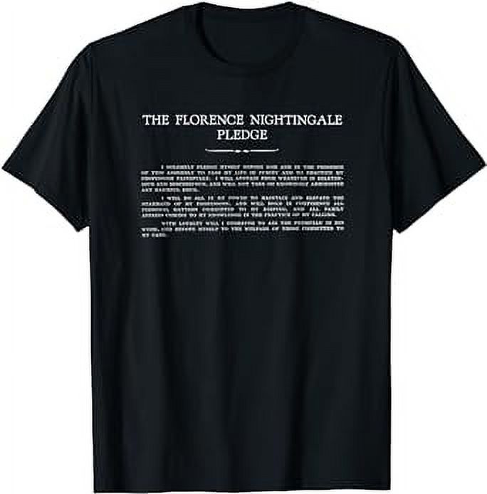 The Florence Nightingale Pledge T-Shirt - Walmart.com