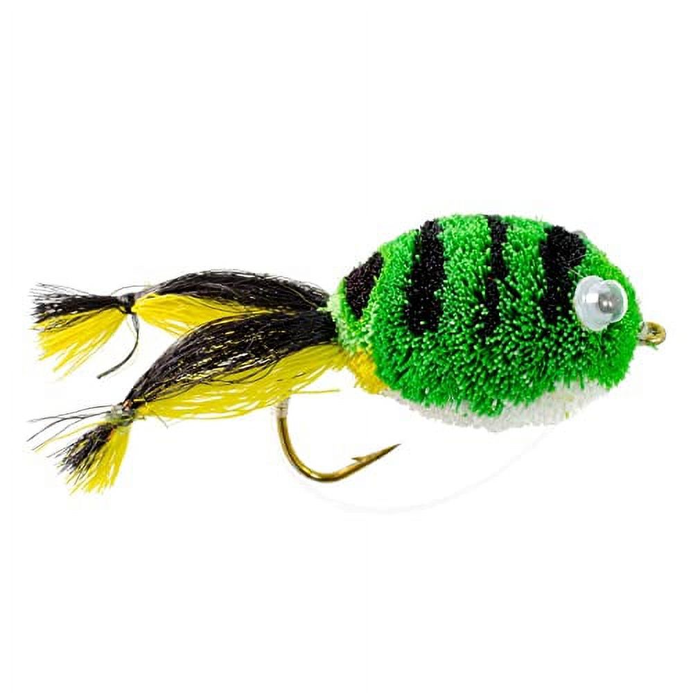 The Fly Fishing Place Bass Bug Collection - Set of 12 Bass Fly Fishing ...