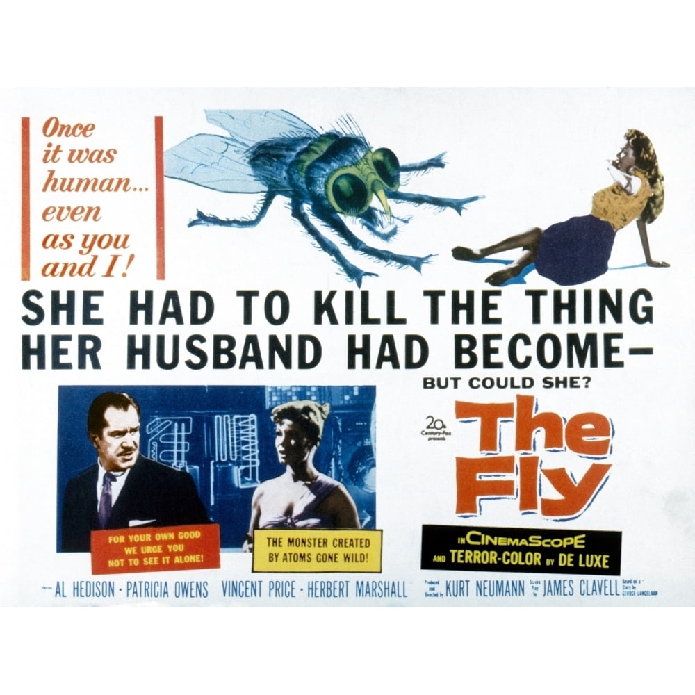 The Fly Movie Poster Masterprint - Walmart.com